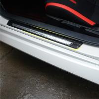 China GR86  Accessories Carbon Fiber Door Sill Protect Replacement for Toyota 86 2022 Subaru BRZ Body Side Step Scuff Pedal Customize for sale