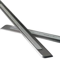 China GR86  Accessories Carbon Fiber Door Sill Protect Replacement for Toyota 86 2022 Subaru BRZ Body Side Step Scuff Pedal Customize for sale