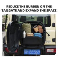 China High Quality Tailgate Storage Box for 2019-2026 SUZUKI Jimny JB64 JB74 JC74 Waterproof  Small Schoolbag Good Volume Storage Bag for sale