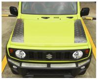 China For Suzuki Jimny JB74/64 Modified Engine Hood Guard for Jimny Car Body Kits with Off-Road Trim Car Accessories for sale