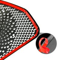 China Car Speaker Cover for Suzuki Jimny JB64 JB74 Custom Punching Audio Metal Net Cover High-grade Metal Mesh Speaker Grille Cover for sale