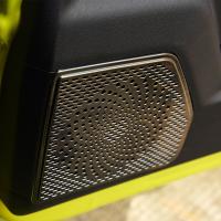 China Car Speaker Cover for Suzuki Jimny JB64 JB74 Custom Punching Audio Metal Net Cover High-grade Metal Mesh Speaker Grille Cover for sale