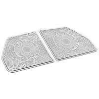 China Car Speaker Cover for Suzuki Jimny JB64 JB74 Custom Punching Audio Metal Net Cover High-grade Metal Mesh Speaker Grille Cover for sale