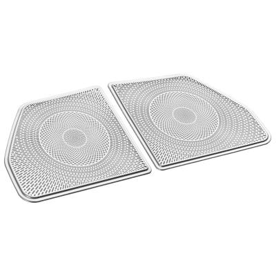 China Car Speaker Cover for Suzuki Jimny JB64 JB74 Custom Punching Audio Metal Net Cover High-grade Metal Mesh Speaker Grille Cover for sale