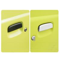 China Car Door Handle Cover Rear Tail Door Handle Sticker 304 Stainless Steel Exterior Accessories for Suzuki Jimny JB64/JB74 for sale
