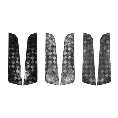China 304 Stainless Steel Decorative Stickers on Both Sides of the Front Hood for Suzuki Jimny JB64 JB74 2019+ for sale