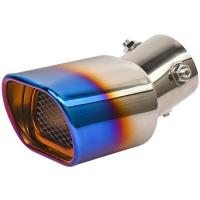 China Car Stainless Steel Tail Throat Exhaust Pipe for Jimny JB64 JB74 2019 2020 Years Auto Exterior Modification Accessory Bluing for sale