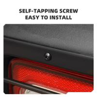 China Car Taillight Frame Stainless Steel Rear Light Cover for Suzuki Jimny 3-door/5-door 2019+  Auto Exterior Accessories Car Parts for sale
