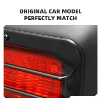 China Car Taillight Frame Stainless Steel Rear Light Cover for Suzuki Jimny 3-door/5-door 2019+  Auto Exterior Accessories Car Parts for sale