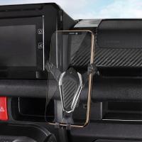 China Jimny Accessories Car Phone Holder Dashboard Screen Screw Mobile Phone GPS Stand for Suzuki JB74 JB64 Interior Accessories for sale