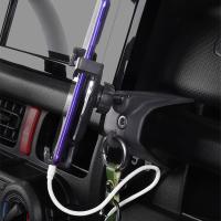 China Jimny Accessories Car Phone Holder Dashboard Screen Screw Mobile Phone GPS Stand for Suzuki JB74 JB64 Interior Accessories for sale