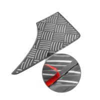 China Jimny Carbon ABS Stainless Steel Car Fender Sticker Front Guard Cover for Suzuki Jimny JB74 JB64 4x4 Automotive Accessories for sale