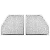 China Jimny Stainless Steel Interior Speaker Frame Door Horn Hood Interior Audio Hood for Suzuki Jimny JB74 JB64 4x4 Accessories for sale