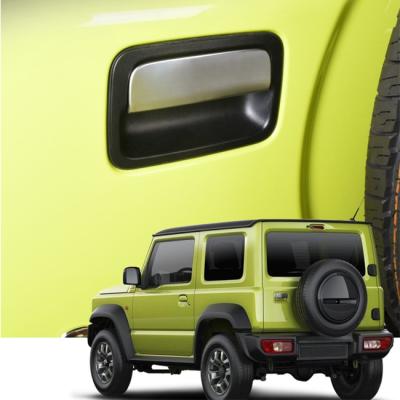 China For Suzuki Jimny JB74 JB64 Carbon Stainless Steel Rear Door Handle Cover Trim 4x4 Automotive Accessories Factory Wholesale for sale