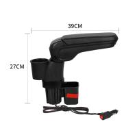 China JIMNY Accessories ABS Armrest Box for Suzuki JB74 JB64 Suzuki JB43 JB53 Dashboard Storage Jar USB Charge Port 4x4 Accessories for sale