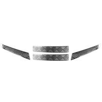 China Jimny Accessories Stainless Steel Carbon Fiber Front Lip Front Bumper Net Cover 4pcs for Suzuki Jimny JB64 Jb74 Accessories for sale