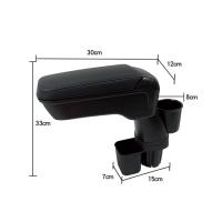 China ABS Middle Armrest Box Lid Push Central Storage Box Wireless Charge for Suzuki Jimny Accessories Suzuki JB64 JB74 Accessories for sale