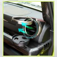 China ABS Plastic Cup Holder for Suzuki JIMNY JB74 JB64 Car Dashboard Air Outlet Fold Water Cup Bracket Storage Interior Supplies for sale