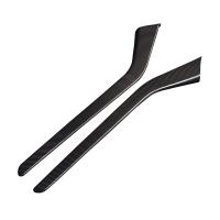 China For Tesla Model 3/Model Y 2017-2022 Year Car Shift Panel Trim on Both Sides Car Accesorios Interior Sticker Real Carbon Fiber for sale