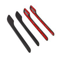 China Carbon Fiber Door Handle Cover Sticker for TESLA Model 3 TESLA Model Y Exterior Car Accessories 2019 2021 Factory Outlet for sale