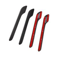 China Carbon Fiber Door Handle Cover Sticker for TESLA Model 3 TESLA Model Y Exterior Car Accessories 2019 2021 Factory Outlet for sale