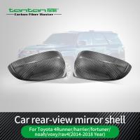 China For Toyota 4Runner/harrier/fortuner/ Noah/voxy/rav4(2014-2018 Year) Custom-Made Luxury Rearview Mirror Cover Easy to Install for sale