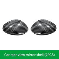 China For Alfa Romeo Giulia 2017-2023 Year Real Carbon Fiber 100% Dry Carbon Glossy Black Car Rear-view Mirror Cover for sale