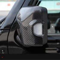 China Dry Carbon Fiber Rearview Mirror for JEEP Wrangler JK Accessories Jeep JL JT Gladiator Sahara Rubicon 4x4 Accessories Offroad for sale
