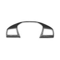 China For Maserati Ghibli 21-23 Year Real Carbon Fiber Car Steering Wheel Decoration Glossy Black 1 PCS Car Accesorios Interior for sale