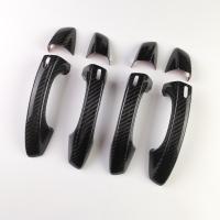 China Carbon Fiber Door Handle Cover Trims for Volkswagen Touareg 2019+ Car Exterior Accessories Carbon Fiber Auto Parts Factory Sale for sale