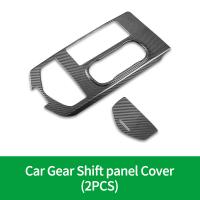 China For Maserati Ghibli 17-23 Year Real Carbon Fiber Car Center Control Shift Panel Cover Car Accesorios Interior Sticker Original for sale