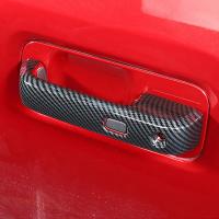 China Carbon Fiber Door Handle Cover for Ford USA F150 Pickup Raptor 4x4 Accessories Dry Carbon Fiber Car Exterior Suppliers for sale