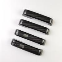 China Carbon Fiber Door Handle Cover for Ford USA F150 Pickup Raptor 4x4 Accessories Dry Carbon Fiber Car Exterior Suppliers for sale