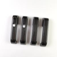 China Carbon Fiber Door Handle Cover for Ford USA F150 Pickup Raptor 4x4 Accessories Dry Carbon Fiber Car Exterior Suppliers for sale