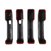 China Carbon Fiber Door Handle Cover for Ford USA F150 Pickup Raptor 4x4 Accessories Dry Carbon Fiber Car Exterior Suppliers for sale