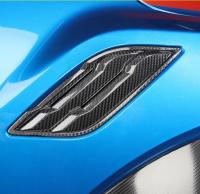 China Carbon Fiber Fender Bezel Splitter Car Side Air Vent Outlet Cover 4x4 Accessories Exterior for Ford F150 Pickup F-150 Raptor for sale
