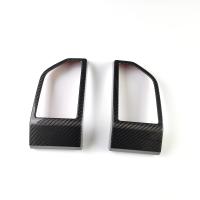 China Carbon Fiber Centre Dashboard Side Air Vent Outlet Trim for Ford F150 Pickup F-150 Raptor 4x4 Car Accessories Interior Suppliers for sale