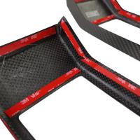 China Carbon Fiber Centre Dashboard Side Air Vent Outlet Trim for Ford F150 Pickup F-150 Raptor 4x4 Car Accessories Interior Suppliers for sale