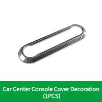 China Carbon Fiber Car Air Conditioning Button Frame Cover for Alfa Romeo-Stelvio 2017-2023 Year Car Accessories Sticker Glossy Black for sale