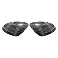 China For Alfa Romeo Stelvio 2017-2019 Year Real Carbon Fiber 100% Dry Carbon Glossy Black Car Rear-view Mirror Cover for sale