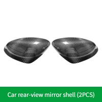 China For Alfa Romeo Stelvio 2017-2019 Year Real Carbon Fiber 100% Dry Carbon Glossy Black Car Rear-view Mirror Cover for sale