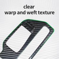 China For 2019-2023 Toyota Supra A90 A91 Auto Interior Parts Glossy Carbon Fiber Car Center Console Gear Shift Panel Cover Trim Kit for sale