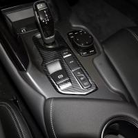 China SUPRA MK5 Carbon Fiber Gear Shift Panel Dashboard Sticker for Toyota GR SUPRA A90 A91 Automatic Gear Carbon Interior Accessories for sale
