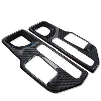 China SUPRA MK5 Carbon Fiber Gear Shift Panel Dashboard Sticker for Toyota GR SUPRA A90 A91 Automatic Gear Carbon Interior Accessories for sale