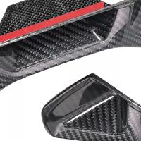 China A91 Carbon Fiber Car Front Seat Back Headrest Metal Trim Sticker for Toyota MK5 GR SUPRA A90 Interior Accessories OEM Customize for sale
