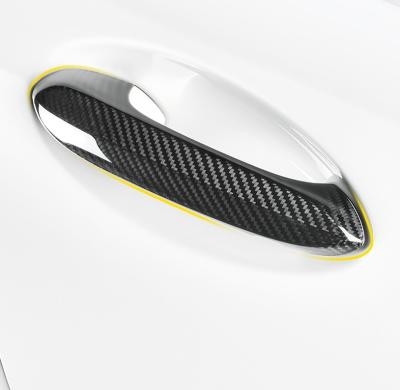 China Carbon Fiber Door Handle Cover Trims for Toyota GR SUPRA A91 J29 A90 MK5 BMW Z4 G29 M4 M8 840i 430i Exterior Automotive Parts for sale