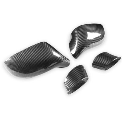 China Dry Carbon Fiber Car Rearview Mirror Cover For Chevrolet Corvette C6/C6 ZR1 2005-2013 Year Auto Exterior Accessories Car Parts for sale