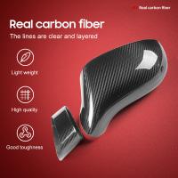 China Dry Carbon Fiber Car Rearview Mirror Cover For Chevrolet Corvette C6/C6 ZR1 2005-2013 Year Auto Exterior Accessories Car Parts for sale