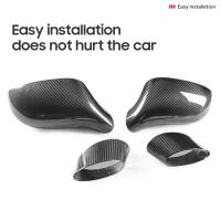 China Dry Carbon Fiber Car Rearview Mirror Cover For Chevrolet Corvette C6/C6 ZR1 2005-2013 Year Auto Exterior Accessories Car Parts for sale
