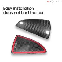 China For Lexus IS ES LS LC UX 2019-2023 Year Dry Carbon Fiber Car Rearview Mirror Cover Car Exterior Parts for sale